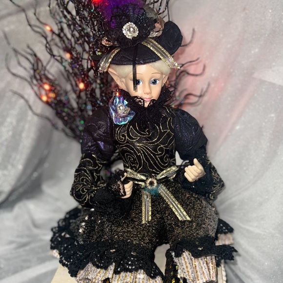 Holiday | Nicole Miller Gorgeous Sitting Elf Halloween Doll | Poshmark